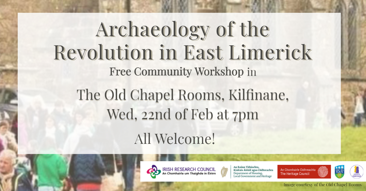 Kilfinane Revolutionary Workshop – Landscapes of Revolution